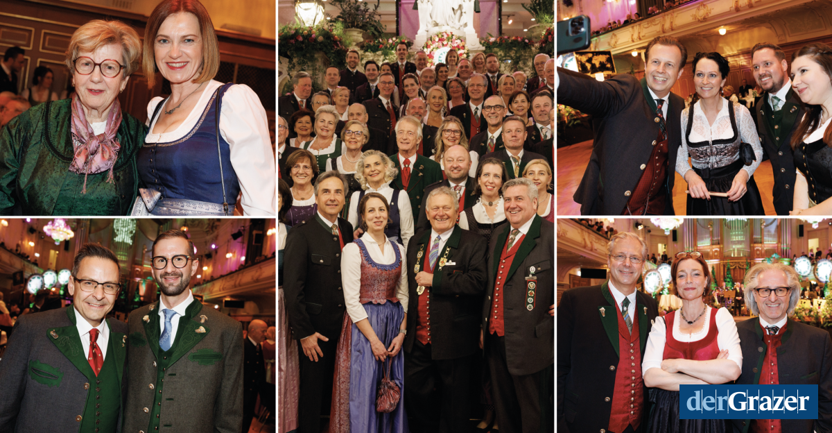 der Grazer - FOTOS - Der 123. Oberlandlerball im Grazer Congress - 09. ...